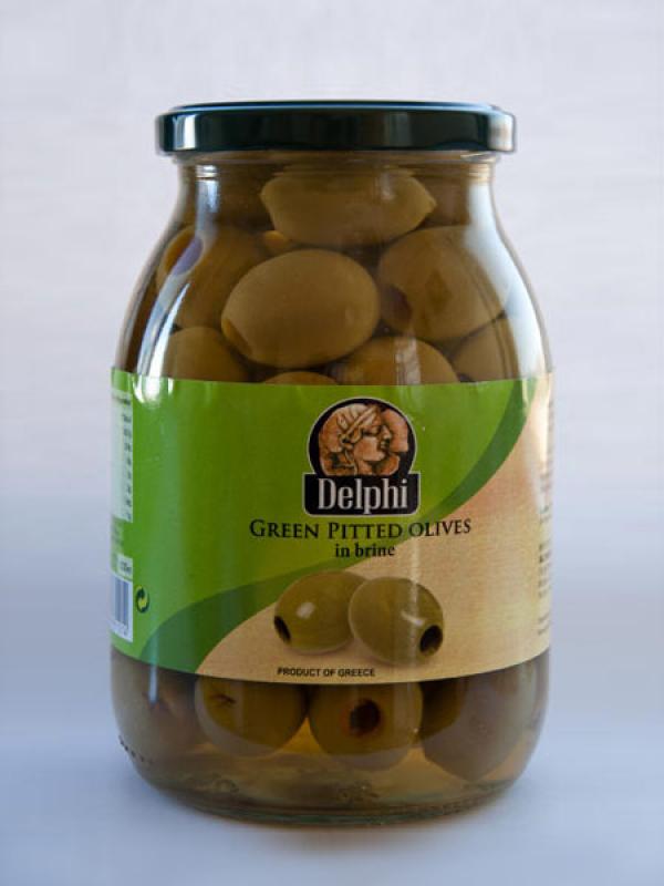 Delphi Green olive - Delphi, Olive Products, Antipasti Products, Greek ...